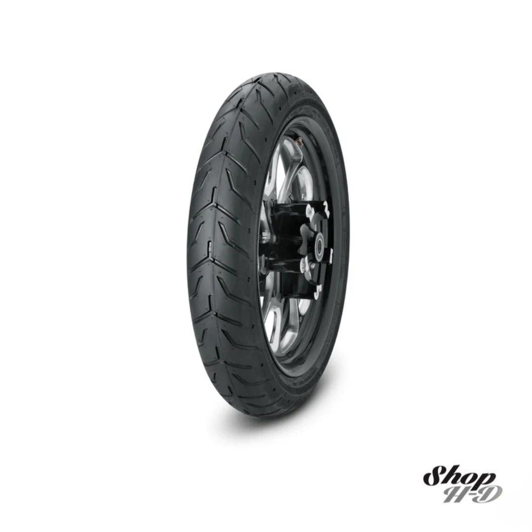 Serie de neumáticos Dunlop - D408F 90/90-19 Banda negra de 19 pulgadas ...